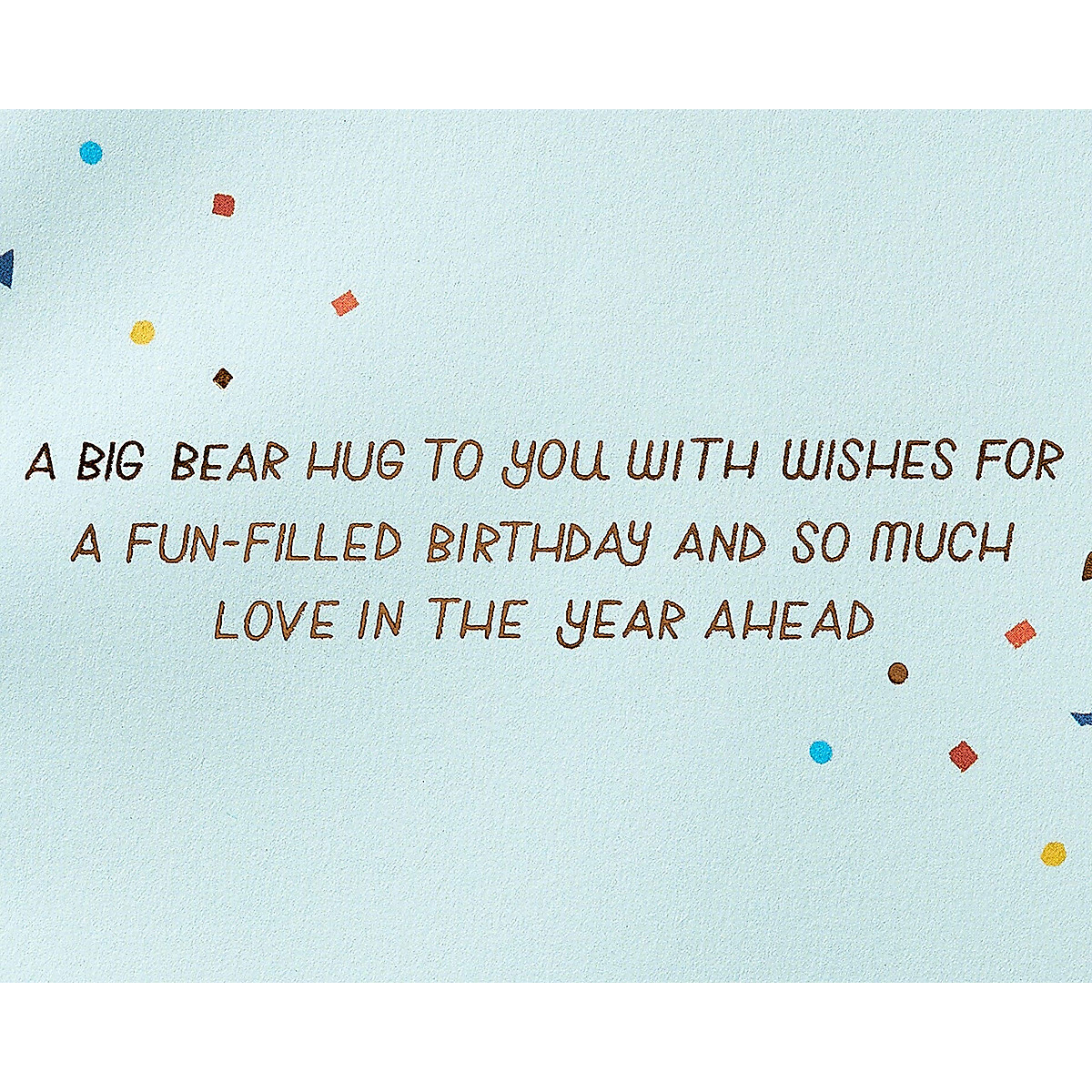 Papyrus Birthday Card for Grandson (Big Bear Hug)