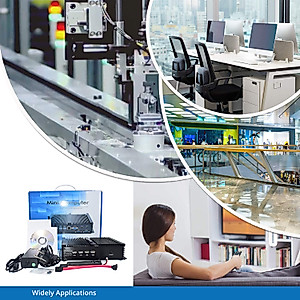 HISTTON Mini PC Windows 10 Pro, Fanless Mini Industrial Computer, Core i5-3317U Processor 8GB RAM 256GB SSD, Wi-Fi/Gigabit Ethernet/VGA&HDMI, 4K Dual Output, Mini Desktop Computer