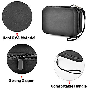 Cards Holder Case Compatible with PM TCG Cards/for SKYJO/for Five Crowns/for UNO/for Phase 10 Playing Cards, Card Game Storage Organizer Holds Up to 400 Cards - Black (Box Only)