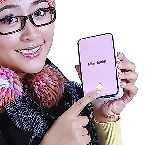 Safety Energy-Saving Heater Mini Portable Room Office Desktop Electric Fan Heater Air Warmer Pink