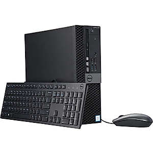 Dell Optiplex 5040 Small Form Desktop, Intel Quad Core i5 6500 3.2Ghz, 8GB DDR3, 256GB SSD Hard Drive, HDMI, Windows 10 (Renewed)