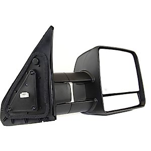 Kool Vue Driver & Passenger Side Power Heated Towing Mirrors for Toyota Tundra 2007-2021 With Signal Light Textured Standard Cab