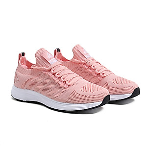 PEAK Womens Lightweight Walking Shoes - Comfortable Slip-on Sneakers for Running, Tennis, Gym, Casual Workout