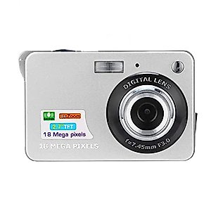 YUUAND Portable Camera Digital Camera 2.7-Inch 18MP TFT High-Definition Screen Mini Portable Compact Camera