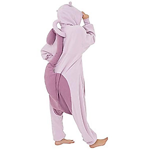 Mewtwo Pokemon Kigurumi Onesie (Adult One Size Fits All) Purple
