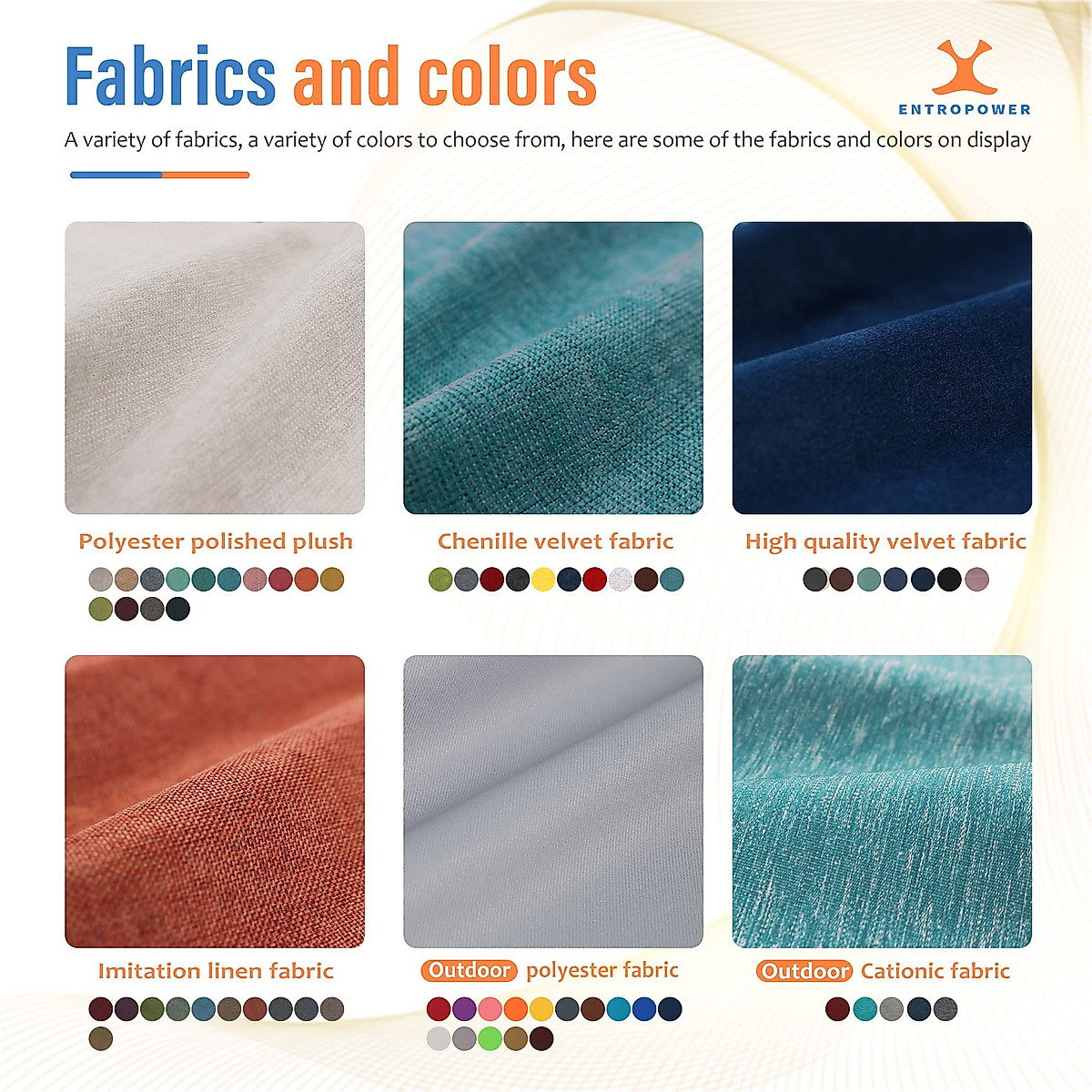 ENTROPOWER Custom Size Bench Cushions, Non-Slip Tufted Swing seat Cushions, Piano Bench Cushions, Sofa Cushions, Indoor/Outdoor Patio Cushions