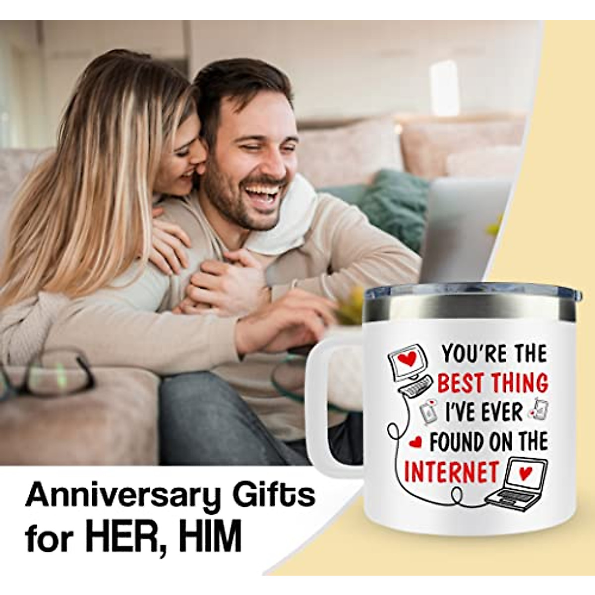 Valentines Day Gifts for Her, Valentines Day Gifts for Girlfriend, Wife - Anniversary, Birthday Gifts for Her - Girlfriend Gifts Ideas, Gifts for Wife from Husband, Wife Gifts from Husband Mug 14 Oz