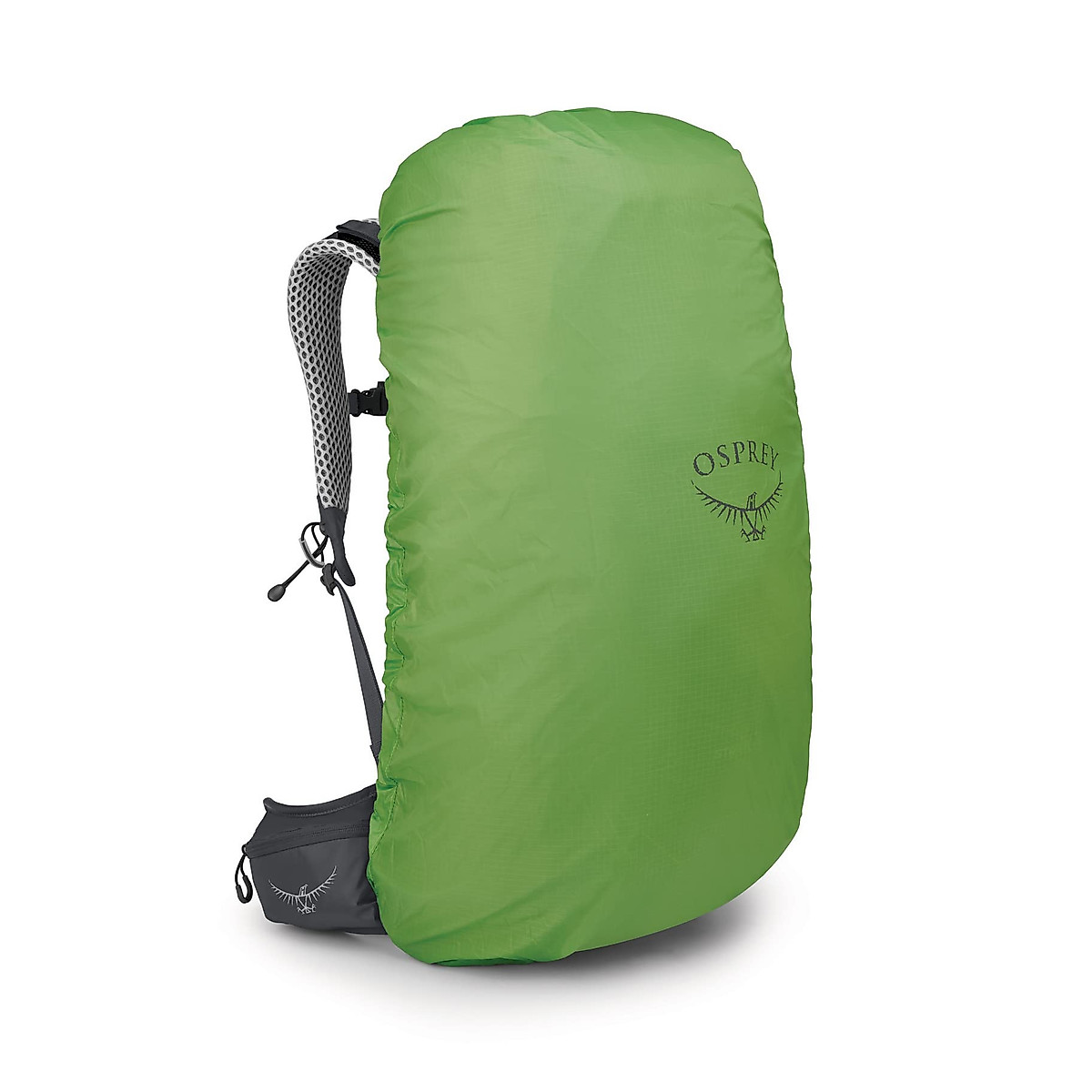 Osprey Stratos 44 Men's Backpacking Backpack, Tunnel Vision Grey