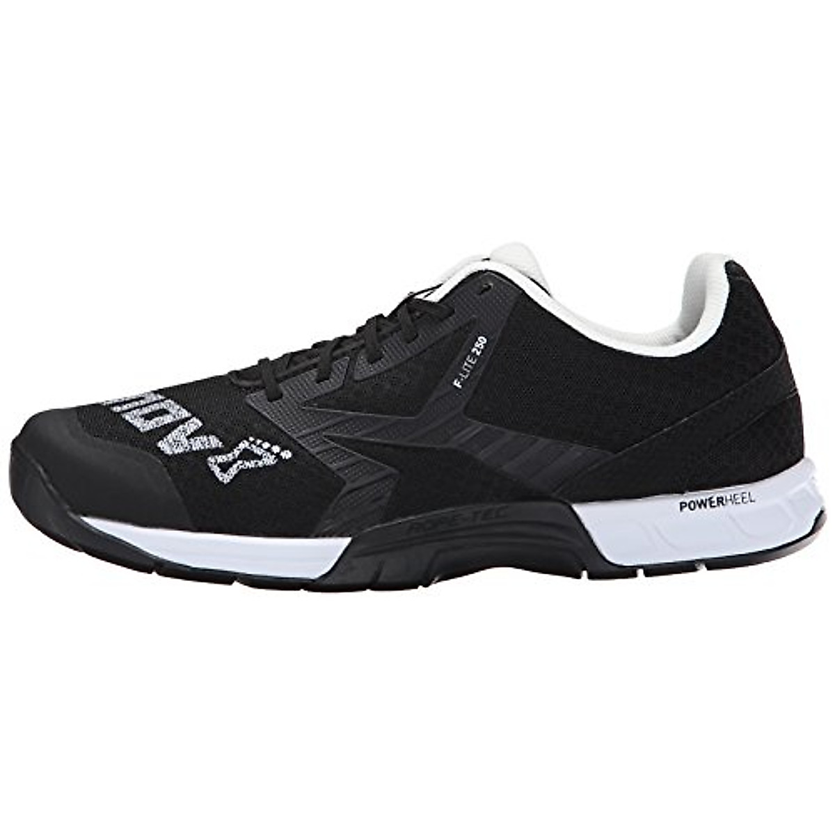 Inov-8 Women's F-Lite 250-W, Black/White, 10.5 B US