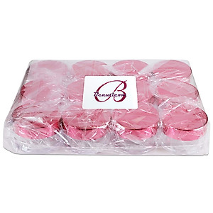 Beauticom 20g/20ml USA Acrylic Round Clear Jars with Lids for Lip Balms, Creams, Make Up, Cosmetics, Samples, Ointments and other Beauty Products (12 Pieces, Rose Gold Lid (Flat Top))