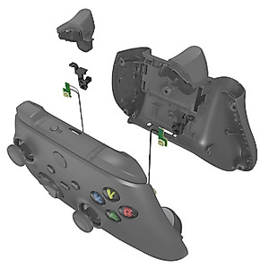 eXtremeRate Clicky Hair Trigger Kit for Xbox Series X & S Controller LT RT Shoulder Buttons, Custom Accessories Flashshot Trigger Stop Flex Cable for Xbox Series X/S, Xbox Core Wireless Controller