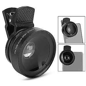 Macro Lens, Mobile Phone Lens, 3cm to 5cm Macro for Indoor and Outdoor Macro Shooting in Travel, Wild Shooting, Smart Cell Phone