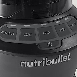 NutriBullet ZNBF30400Z Blender 1200 Watts, 1200W, Dark Gray