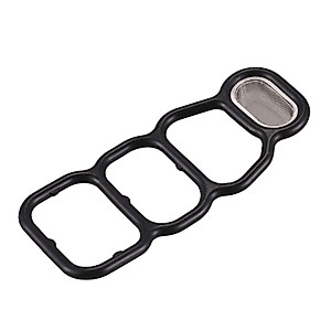 Compatible for 15826-RDV-J01 Professional Head Cylinder Solenoid Spool Faucet Gasket Spool Valves Filter Engine Seal Sealed Gasket for Engine Exhaust System Gasket Solenoid Spool Fauces Gasket