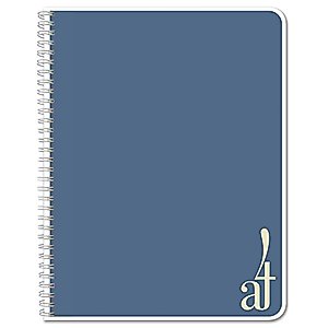 BookFactory A4 Notebook / A4 Ruled Notebook 120 pages (21cm x 29.7cm) Wire-O (RULE-120-4RW-A)