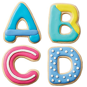 Wilton Alphabet and Number Cookie Cutter Set