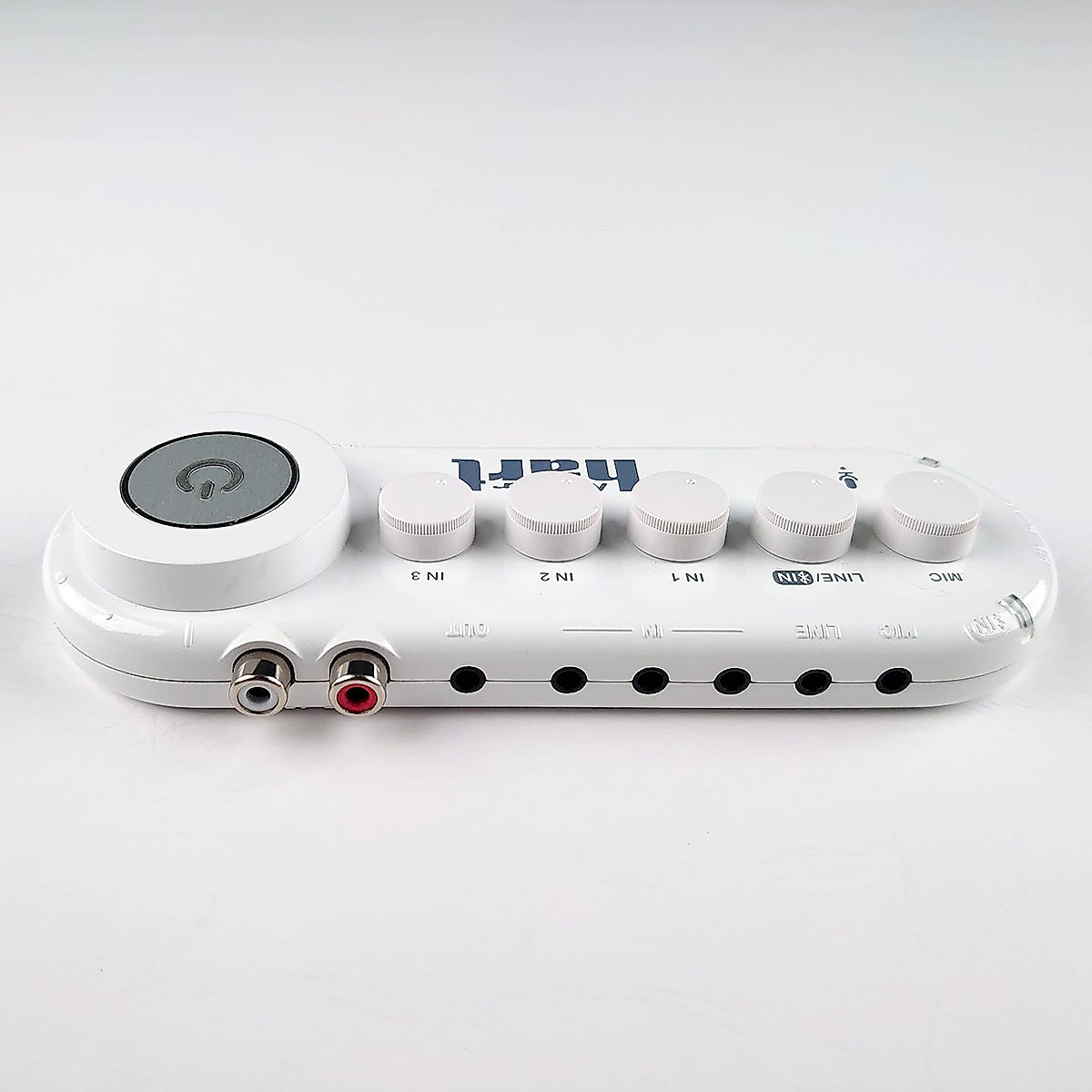 Maker hart Just Combo V 5 Channel Bluetooth Audio Mixer/4 Stereo+Mic IN/Bluetooth IN&OUT/USB Audio OUT/RCA OUT