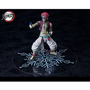FREEing Demon Slayer: Kimetsu no Yaiba: Akaza Figma Action Figure, Multicolor