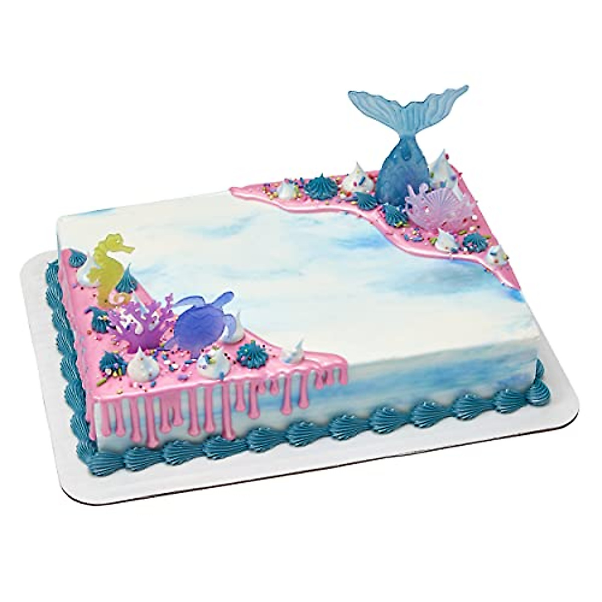 DecoPac Mystical Mermaid DecoSet Cake Topper, 1 SET, Mulitple