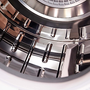 Avanti Portable Dryer Front Loading for Laundry, Compact Size, 9 lb. Clothes Capacity, Multiple Drying Settings with Anti-Wrinkle, 2.6-Cu.Ft, White