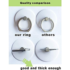 LoveStand-Cell Phone Ring Holder 360 Degree Finger Ring Stand for Smartphone Tablet and Car Mount-Baseball