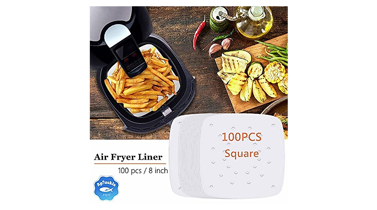 Square Air Fryer Accessories Kit – Fits 3.6QT-6.8QT Air Fryers