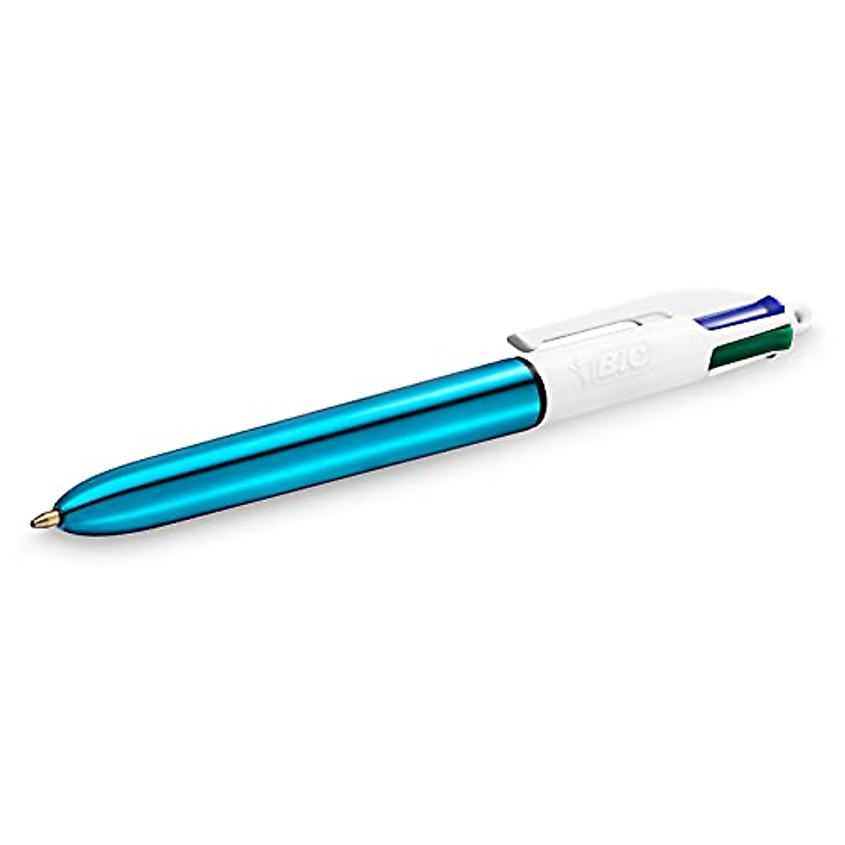 BIC 4 Colors Shine Pens - Stylish & Versatile