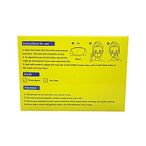 ADVANTAGE 2000 Pcs Premium Quality Kid's 3-Ply Bulk Blue Disposable Face Masks