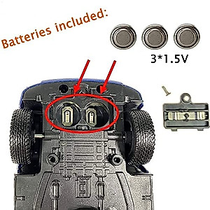 Car Model 3 1:32 Scale Alloy diecast Pull Back Electronic Toys with Lights and Sound, Mini Vehicles Toys for Kids Gift Tesla Car Lovers (White)