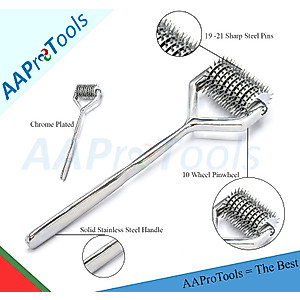 AAProTools Diagnostic NEUROLOGICAL Instruments WARTENBERG Sensory Pinwheel PIN Wheel 10 Head