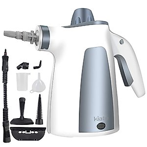 Steamer for Cleaning, Handheld Steam Cleaner, Handheld Pressurized Steamer Cleaners with 9-Piece Accessories for Stain Removal, Car Seats