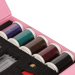 Sewing Kits, Needle Thread Scissor Ruler Bobbin Embroidery Machine Accessories Set - Complete Sewing Kit with Sewing Machine Accessories, Sewing Thread, Needles