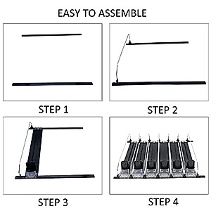 NagTour Drink Organizer for Fridge - Soda Dispenser Display with Smooth and Fast Pusher Glide - Holds up to 30 Cans (6, 38CM)