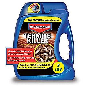 BioAdvanced Termite Killer Granules for Insects, Granules, 9 lb