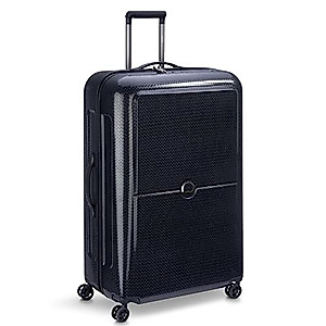 Delsey Paris Suitcase, Black, XXL (82 cm-110 L)