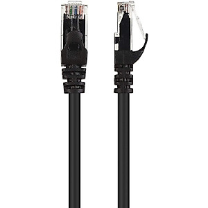 Cable Matters USB to Ethernet Adapter (USB 3.0 to Ethernet) Supporting 10/100/1000 Mbps Ethernet Network in Black & Snagless Cat6 Ethernet Cable