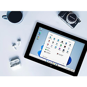 Fusion5 10.1" Windows 11 Full HD Tablet - FWIN232 PRO S3 Ultra Slim Windows Tablet PC - 8GB RAM, 256GB Storage, N4120 Quad-Core CPU, FHD (1920x1200) Display, Micro HDMI, M.2 SATA Expandable Storage