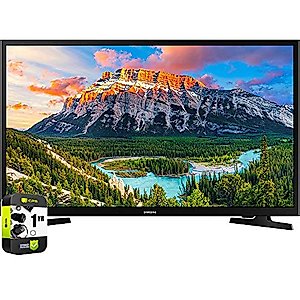 SAMSUNG UN32N5300AFXZA 32 inch 1080p Smart LED TV Black Bundle with 1 YR CPS Enhanced Protection Pack