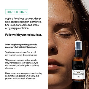 facetheory Regenacalm S1 Pro - Vitamin C Serum, Target Fine Lines and Acne Scars, Pro Retinol Serum (3%), Vegan and Cruelty-Free, Made in the UK | Unscented | 30 ml