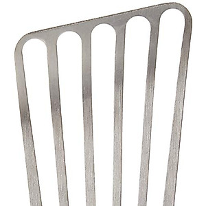 AGRUS Fish Spatula Stainless Steel, Grill, Egg, Omelette, Pancake, Metal Angled Slotted Turner