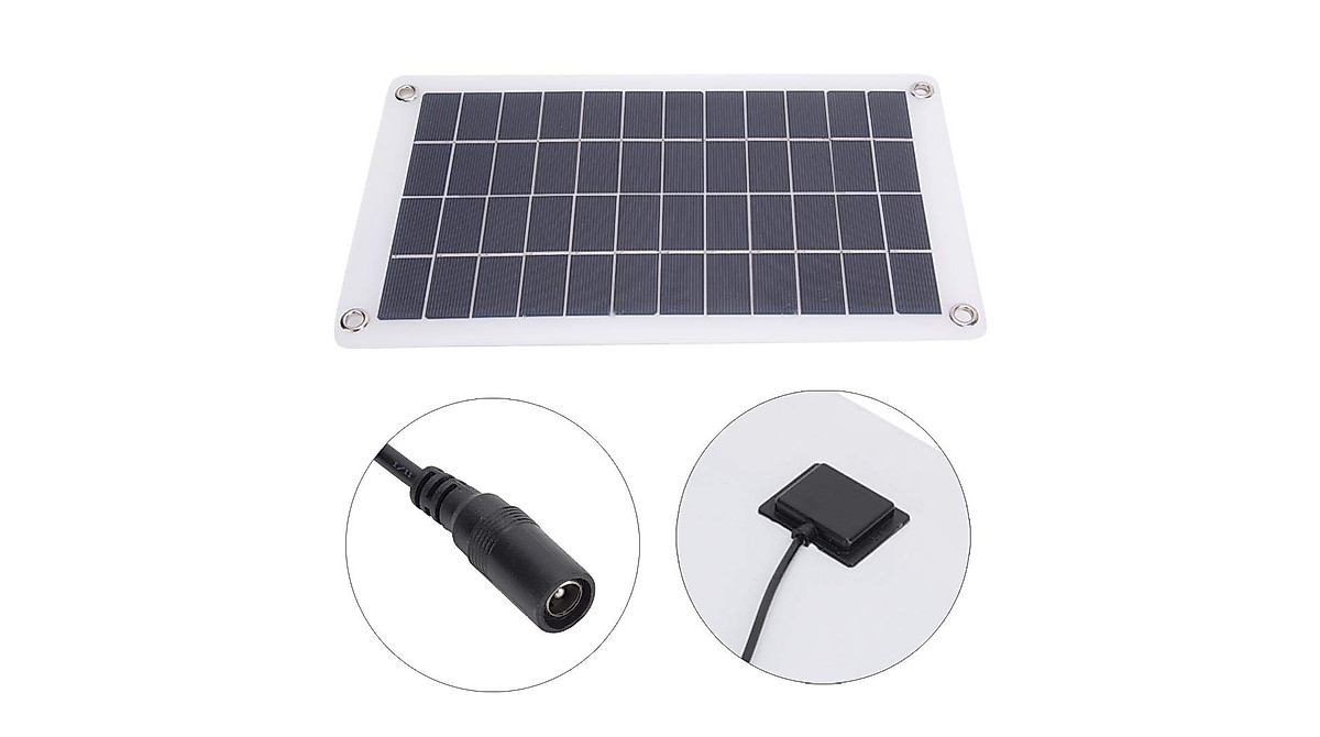 MLMLH 7.5W Solar Battery Panel for Outdoor Power