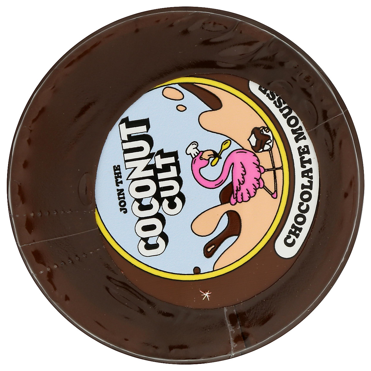 THE COCONUT CULT Organic Chocolate Mousse Coconut Yogurt, 8 OZ