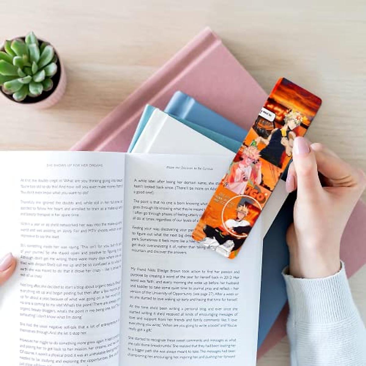 Bookmarks Ruler Metal Kachan Reading Bakugo Bookography Hero Tassels Measure Bookworm for Book Bibliophile Gift Reading Christmas Ornament Markers