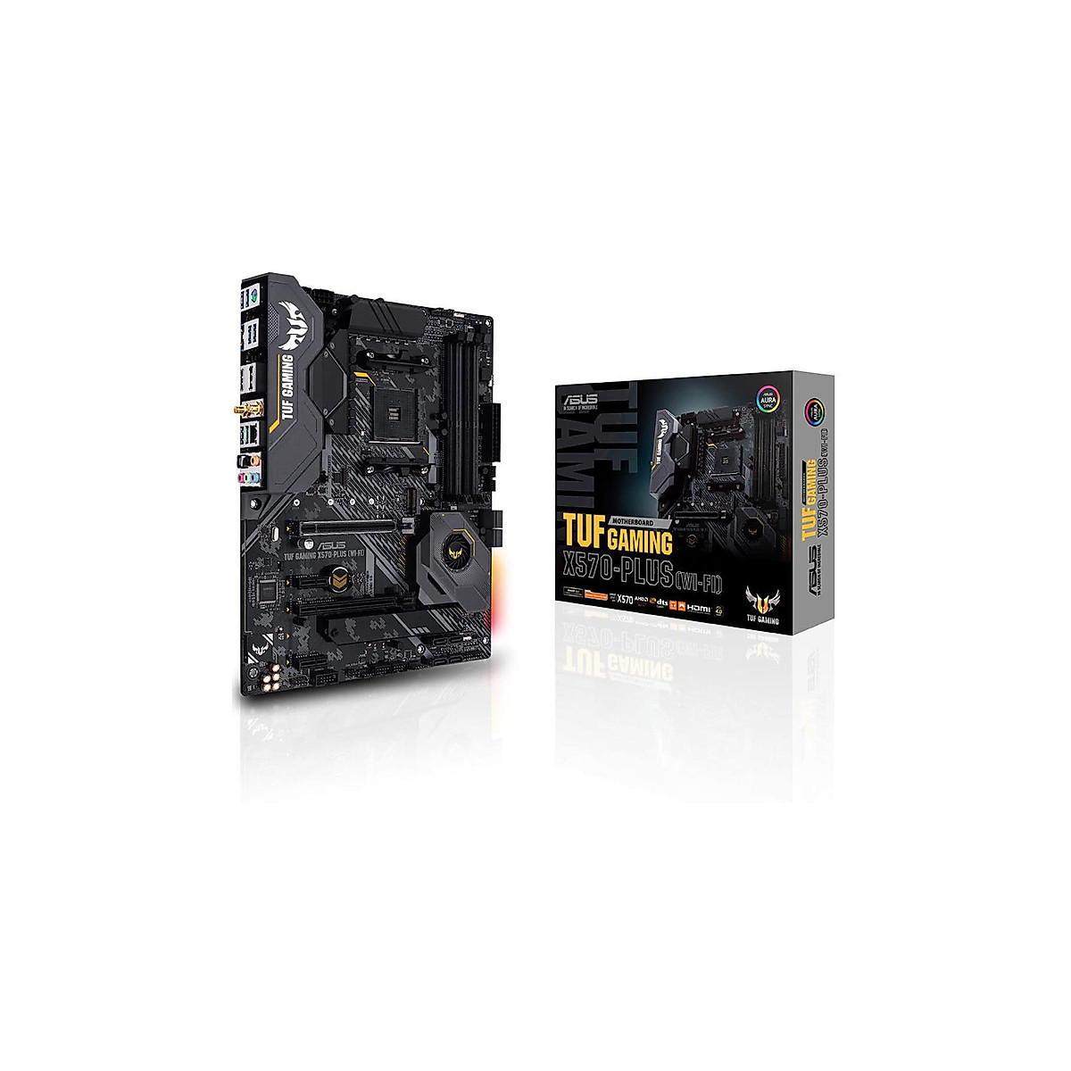 ASUS Tuf Gaming Plus AM4 AMD X570 ATX DDR4-SDRAM Motherboard