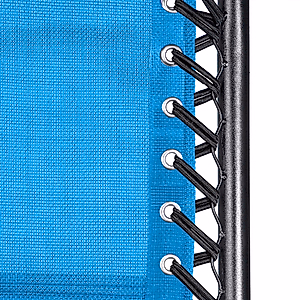 PATIKIL Gravity Chair Replacement Fabric, Anti-Gravity Chair Cloth Recliners Repair Tool for Patio Camping Outdoor, Sky Blue