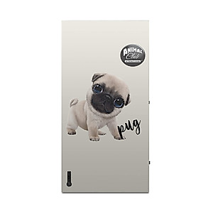 Head Case Designs Officially Licensed Animal Club International Pug Faces Vinyl Sticker Gaming Skin Decal Cover Compatible With Xbox Series X Console