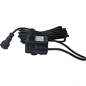 XUNMAIFBT Solar Fountain, with 4 Nozzle Solar Pond Pump Water Floating Solar Water Pump Freestanding Pump for Garden, Bird Bath, Garden Decoration