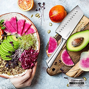 Cuisine::pro® Steel Damashiro Mini Santoku & Cleaver Try Me