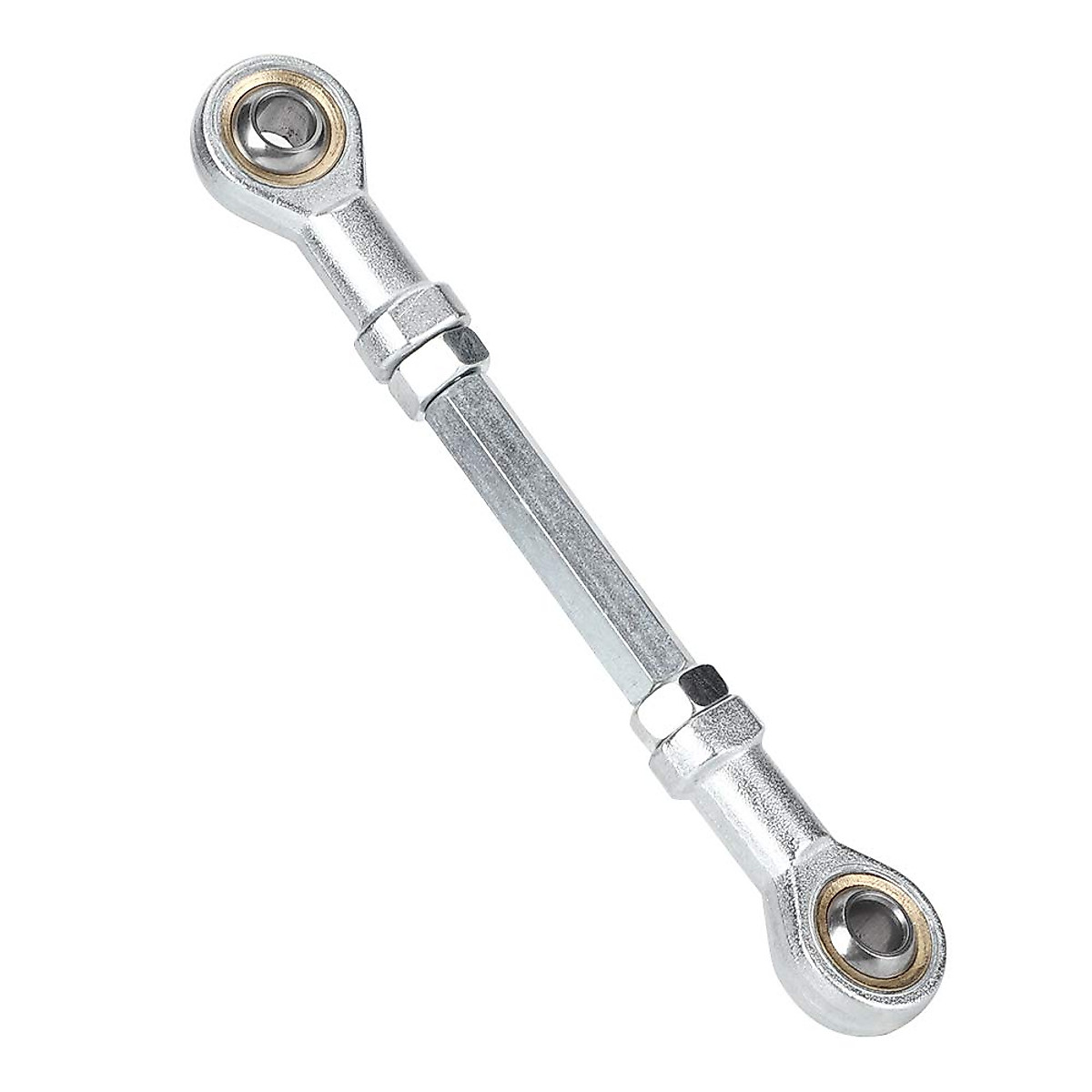 Kart Suspension Kit, 2pcs 150mm to 170mm 8mm Steering Tie Rod Kit Ball Joint for 49cc Electric Mini ATV Go Kart