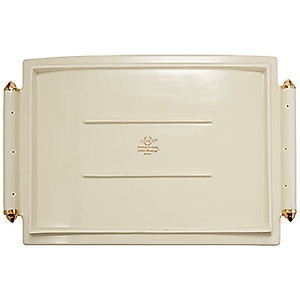 Lenox Judaic Blessings Challah Tray, White -